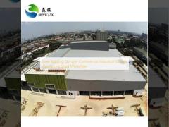 Steel Structure Warehouse with CZ Purlin and Custom Processing Services
