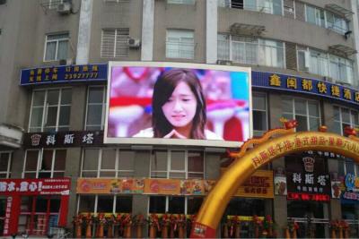 China Vast installeer Openlucht de Reclame LEIDENE van PH4mm Vertoning met de Lamp van Nationstar SMD3535 Te koop