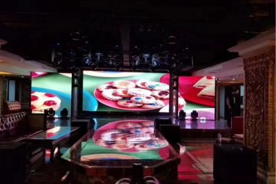 Cina parete dell'esposizione di LED del Super Slim di 80mm video P3.91 HD con i pixel di alta risoluzione 64*64 in vendita