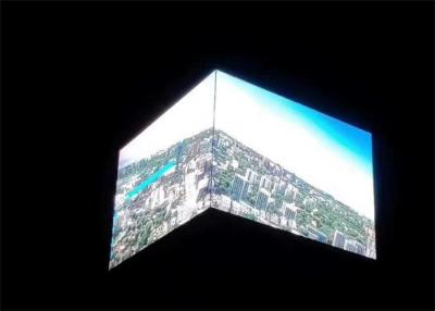 中国 特別な角の設計のP6 P8 P10の屋外広告のLED表示5500 Nit 販売のため