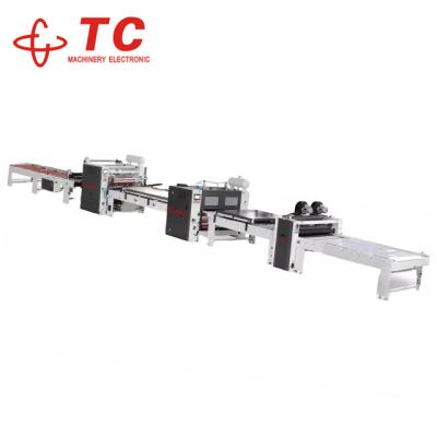 China TC Manufacturer Provided Boards Panel High Glossy PVC Film 1350mm Semi Automatic PUR Hot Melt Glue Laminating Machine for sale