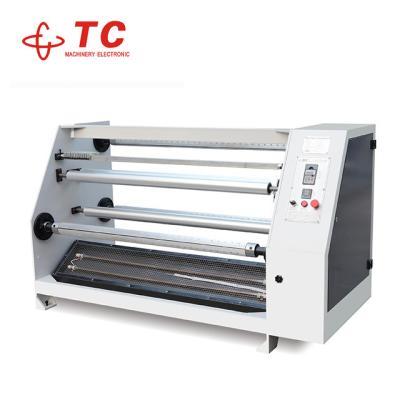 China TC Other Woodworking Factory Surface Roll Film Slitter and Rewinder Paper Aluminum Foil Slitting Rewinding Machine for sale