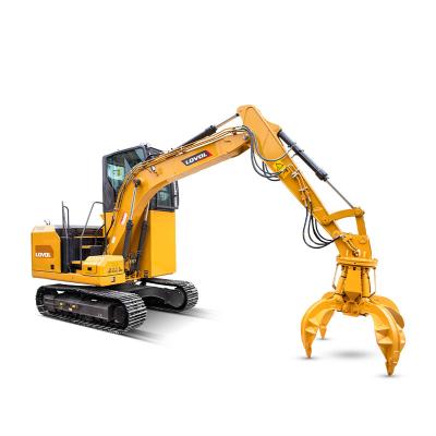 중국 소형 Grabber FR130F Grepples Excavator Grabber Oil Electric Hybrid Digger Grabber 소재 처리용 용기 판매용