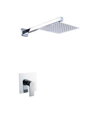 Chine Single Lever Concealed In-Wall Bath Or Shower Mixer Chome Bathroom Brass Tap Faucet Cold And Hot Headshower OEM à vendre