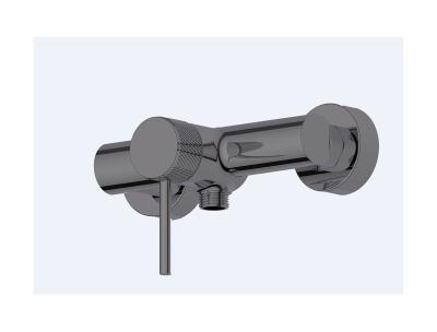 Κίνα Annular Knurl Handle Single Lever Bathroom Mixer Tap Cold And Hot Water προς πώληση