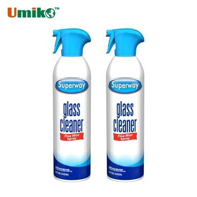 China Long Lasting Fine Mist Glass Cleaning Spray Car Mirror Cleaner Spray Dry Rapidly for sale