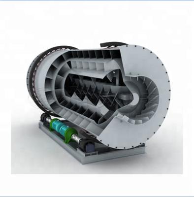 Cina 1T/h polvere minerale sabbia calcarea polvere segatura di lignite asciugatrice rotativa per l'estrazione di energia in vendita