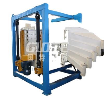 Cina 2000 kg Capacità schermo oscillante quadrato Vibratore di schermo classificatore con 1-5 strati in vendita