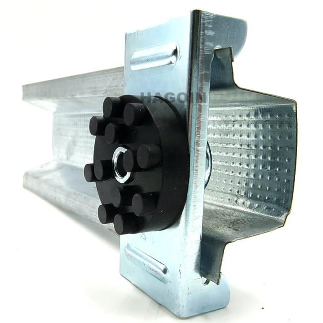 Sound Isolation Clips Resilient Channel Mounting Clip Soundproofing for Walls and Ceilings