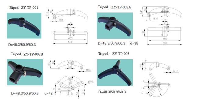 CONVEYOR SUPPROT BASES