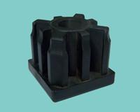 Chine ZY-C-002 Pièces de rechange pour convoyeur, composants d'extrémité de tube carré de convoyeur à vendre