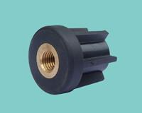China ZY-C-002 conveyor round tube ends feet supports conveyor components for sale