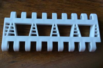 China ZY8000FG-3 unichains OPB 4V-36% maximum airflow plastic conveyor modular belt flush grid belt for sale