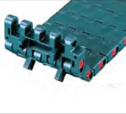 China ZY2000FT FLAT TOP MODULAR BELTS NARROW WITH DOUBLE POSITRACKS MCC1000 flat top conveyor beltings for sale