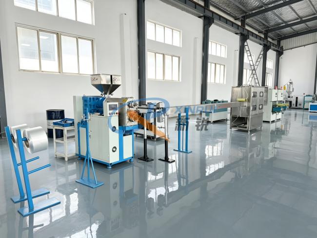 PVC coated yarn machine