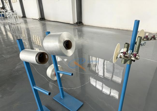 PVC coated polyester yarn machine