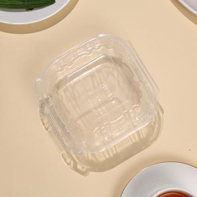 중국 500 밀리람베르트 18 온스 투명한 PP 걸개식 덮개 전자 레인지 용기 6.2 X5.8 X3 