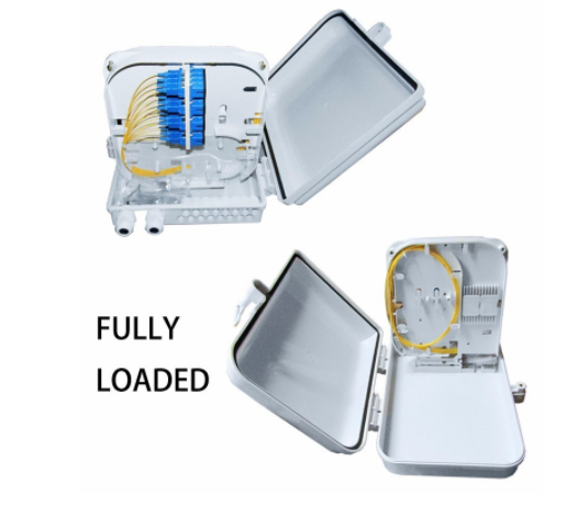 FC / LC Interface 4 Port Fiber Optic Distribution Box 750N Shock Resistance 1