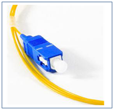 Compact Design OFC Pigtail , Optic Pigtail Connector Low Insertion Loss 0