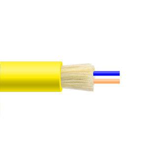 Flexible Round Jacket Duplex Fiber Optic Patch Cable for High Density Data Center and Switching Applications 0