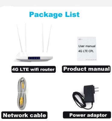 Cina CAT 4 150 Mbps Enterprise 4G Router ZX297520V3 CPU RJ-45 10/100M Porti Ethernet in vendita