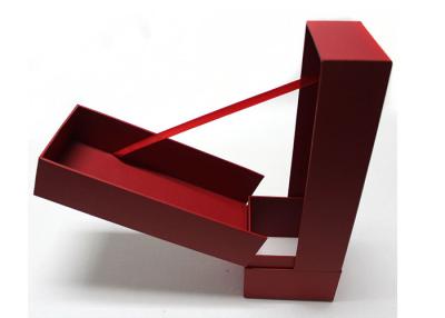 Cina Il contenitore di regalo di legno di goffratura del vino con l'abitudine ha stampato il logo/rivestimento UV in vendita