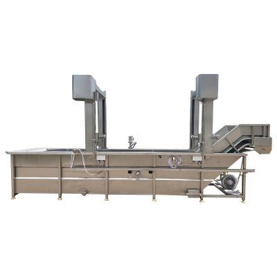 중국 Water Recycle SUS 304 Gantry Lift Tank Vegetable And Fruit Washing Machine for Design 판매용