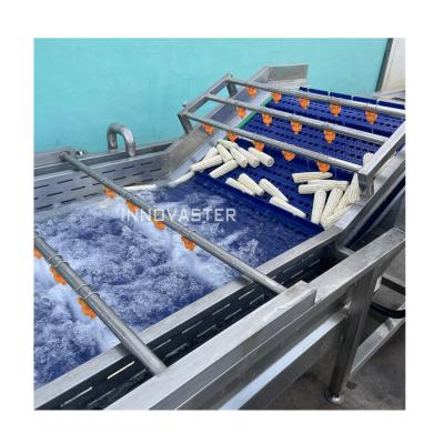Κίνα Ασημένιο 512 KG Τομάτες Λαχανικά Φρούτα Αεροφούσκα Πλυντήριο Κόψιμο Μαύρισμα προς πώληση