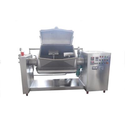 Κίνα 615KG ασημένιο κενό εγκάρσιο άξονα Jacketed κατσαρόλα με ανασταλτή προς πώληση