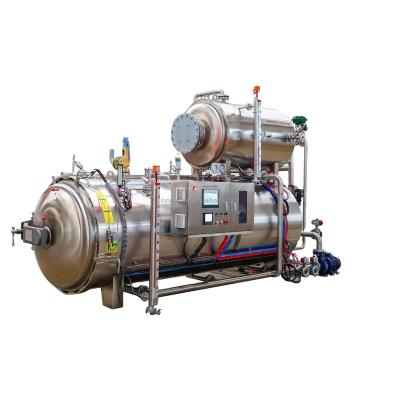 중국 Easy to Operate Steam Heating Water Spray Retort Machine for Ready-to-eat Meals 판매용