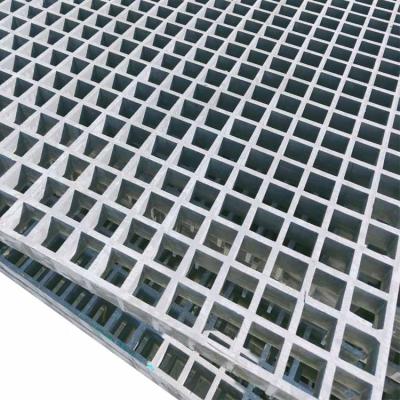 Cina Grata del pavimento di Grey Mesh FRP per l'allevamento vegetale di pianta acquatica 38*38mm in vendita