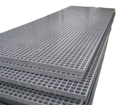 Cina pavimento di trasformazione dei prodotti alimentari FRP di 38*38mm che gratta i pannelli di pavimentazione gialli di Grp in vendita