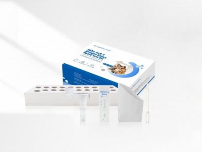 China Ontdek kwalitatief de Snelle Test Kit Immunochromatography van het SARS-CoV-2 Antigeenspeeksel Te koop