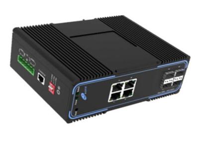Cina Commutatore diretto di Gigabit Ethernet con 4 porti di POE e 4 scanalature di SFP in vendita