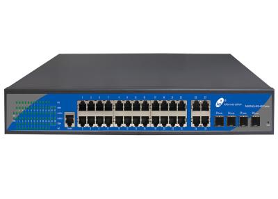 Cina Lo strato industriale 2+ del commutatore della fibra di SFP ha diretto il commutatore di Gigabit Ethernet con le scanalature di 4G SFP ed i porti di 24GE RJ45 in vendita