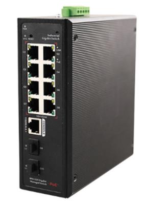 Cina Industrial BT PoE L2 Managed Switch 10 Port Full Gigabit Dual DC Power Input in vendita