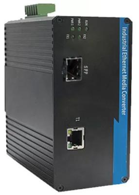 China Industrial SFP Fiber Switch 1 Port 100BASE SFP + 1 Port 10 / 100BASE-T zu verkaufen
