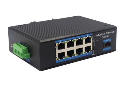 Cina 8x10/100/1000M POE UTP al convertitore di media di 1000M SFP in vendita