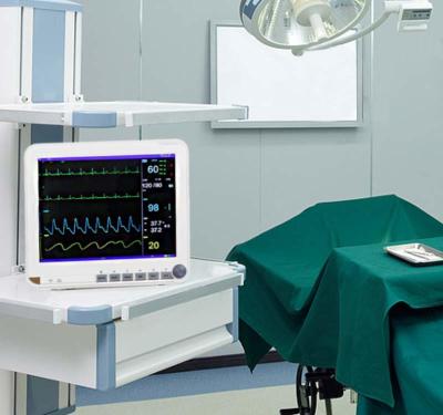 Κίνα Τυποποιημένα Multiparameter οργάνων ελέγχου έκδοσης υπομονετικά ιατρικά 15 ζωτικής σημασίας σημάδια ίντσας προς πώληση