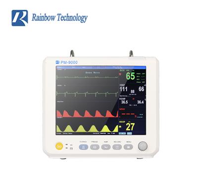 China Portable Patient Monitor with 1 Year Warranty Audible/Visible Alarm System and Internal/External Data Storage for sale