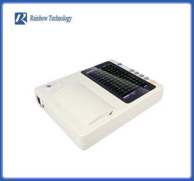 Chine Biens automatiques d'avance de la machine 12 de Digital Ekg ECG avec l'écran tactile de 7 pouces à vendre