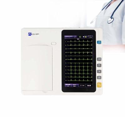 Κίνα Κλινική αναλυτική μηχανή 6 Ecg Ekg ηλεκτροκαρδιογραφημάτων ιατρική κανάλι 7 ίντσα προς πώληση