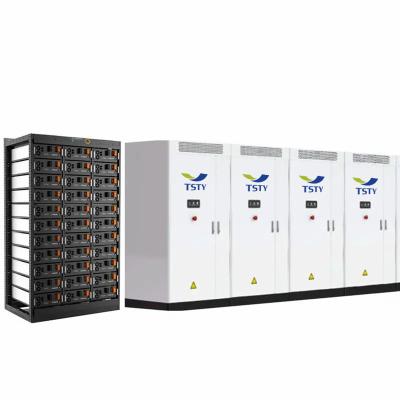 중국 TSTY 상용 휴대용 40-372kWh 배터리 액체 냉각 에너지 저장 용기 판매용