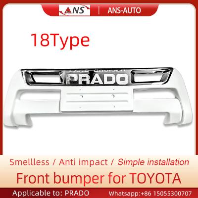 China Defense Against Off Road Toyota Prado Front Bumper Angled Designs for sale