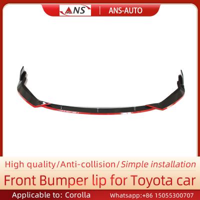 China Flexible Toyota Corolla Polyurethane Cars Body Parts Car Bumper Lip for sale