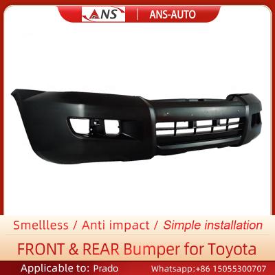 China ABS Primered Paint Toyota Prado Rear And Front Bumper Guard for sale