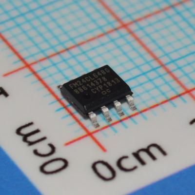 China FM24CL64B-GTR 64Kb FRAM I2C 1MHz 10^14 Resistencia 151 años Retención sin retraso Escribir 3.6V Máximo, SOIC-8 -40°C~85°C en venta
