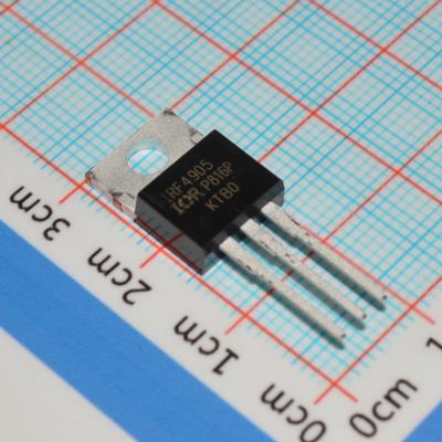 中国 IRF4905PBF -55V PチャネルMOSFET 74A 電流0.02Ω Rds ((オン) TO-220AB 175°C 最大雪崩定数 販売のため