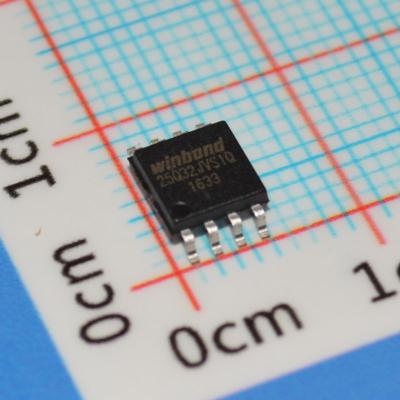 China W25Q32JVSSIQ Flash SPI de 32Mb 104MHz Reloj 100K Ciclos de Borrado SOIC-8 2.7-3.6V -40°C a +85°C en venta