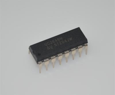 China UC2846N Controlador PWM de modo de corriente 500kHz, 8-40V Entrada 1A Totem Pole DIP-16 -40°C a +85°C en venta
